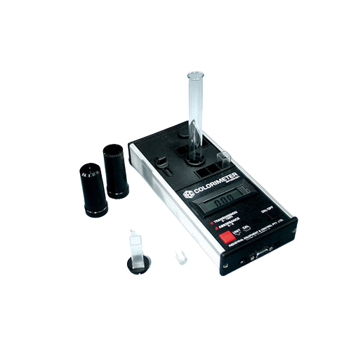 Colorimeter, Digital, includes 6 Cuvettes and 9 Vol